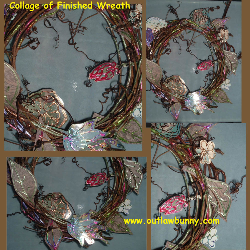 Fantasy Spring and Summer Wreath Tutorial | Outlaw Bunny